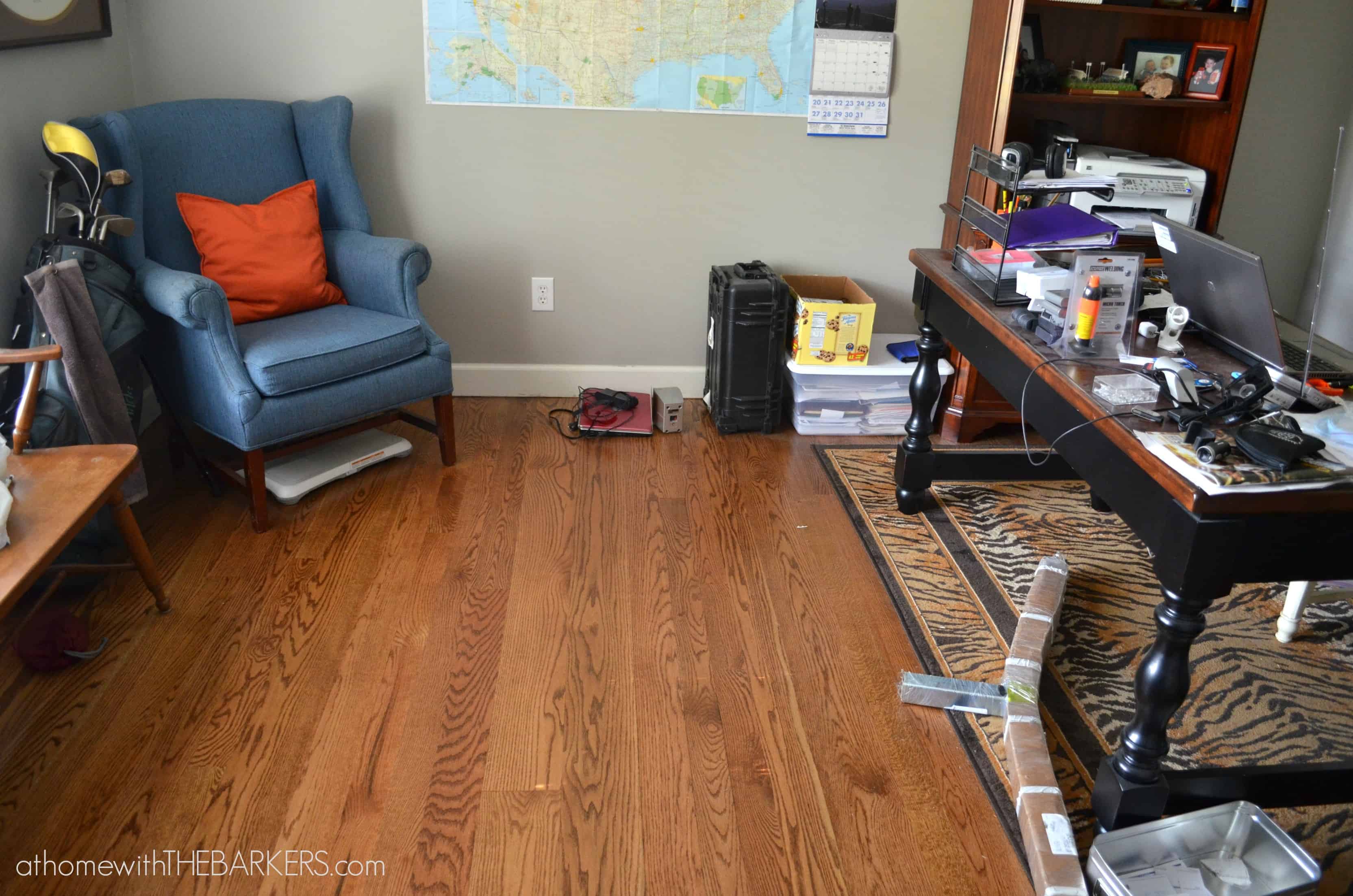 Relaxing Home Office Reveal - At Home With The Barkers