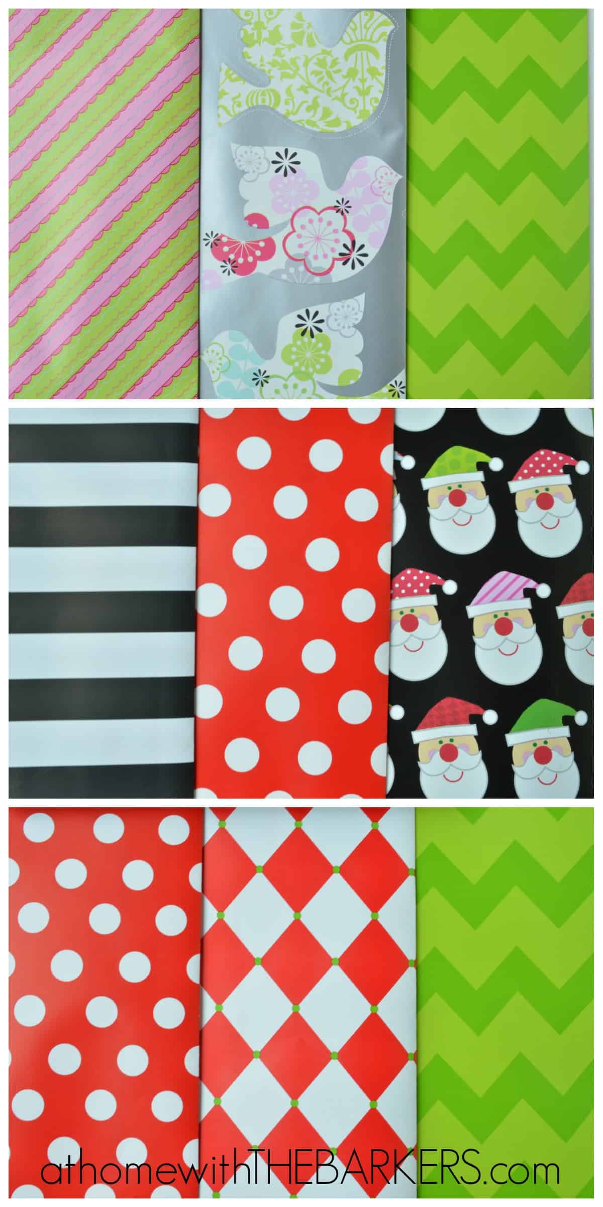 Tips for selecting Gift Wrap - At Home With The Barkers