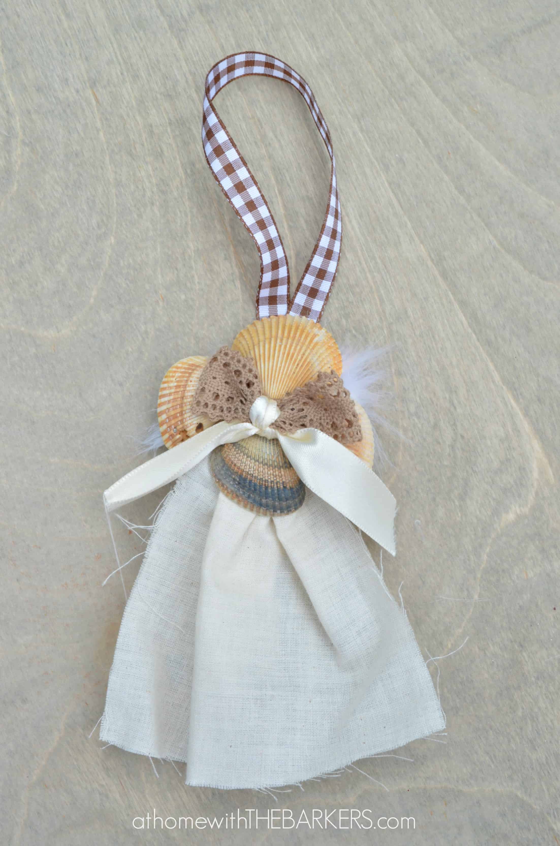 Sea Shell Angel Ornaments {or gift accessory} - At Home With The Barkers
