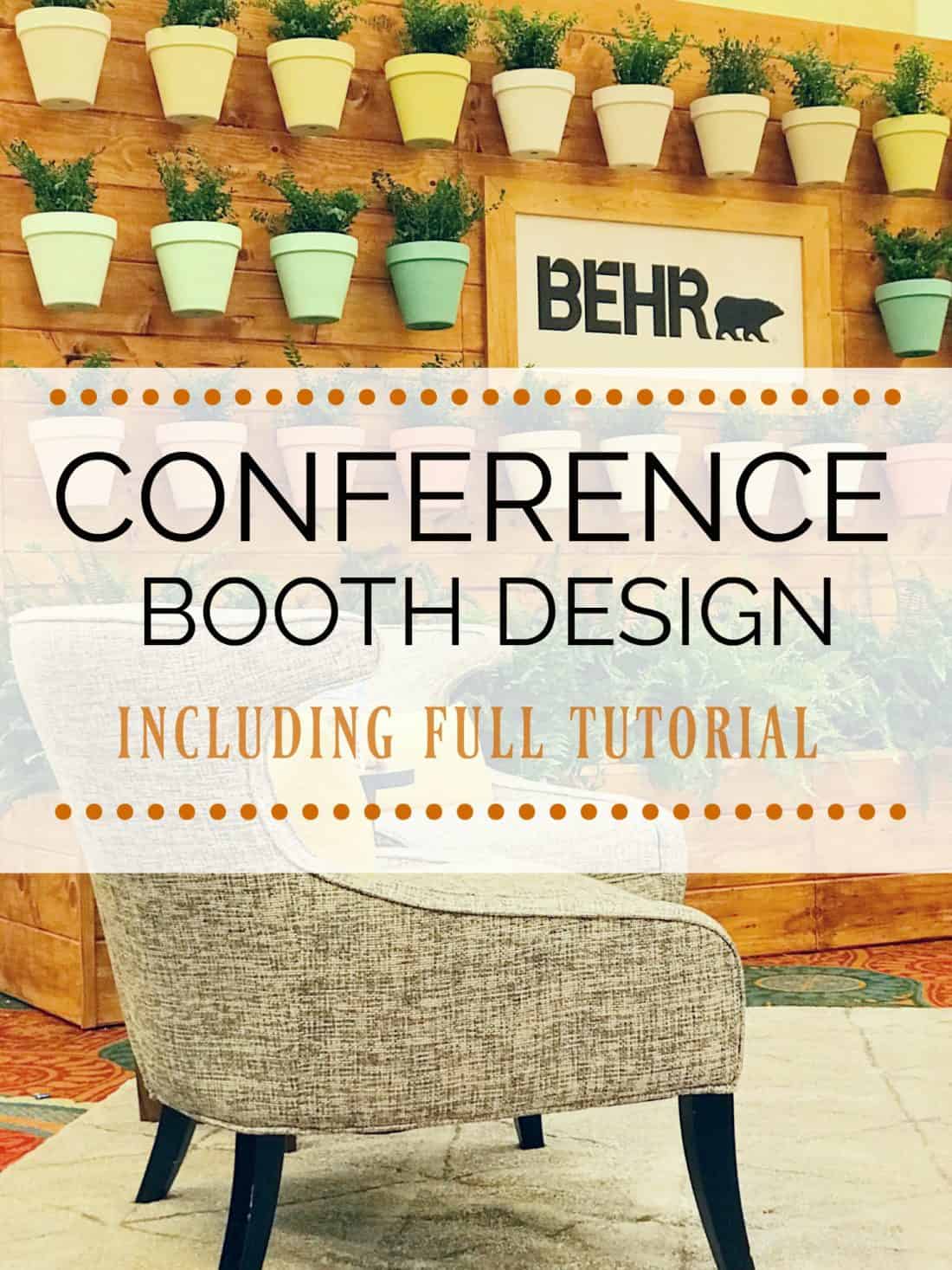 Conference Booth Design & Build / At Home with The Barkers