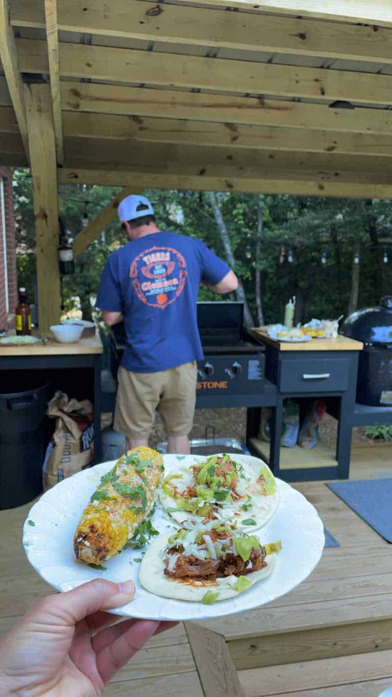 DIY Outdoor Kitchen - At Home With The Barkers