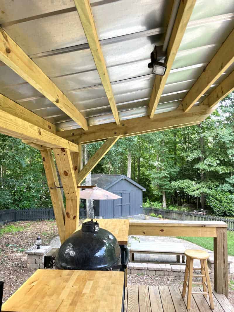 DIY Outdoor Kitchen - At Home With The Barkers