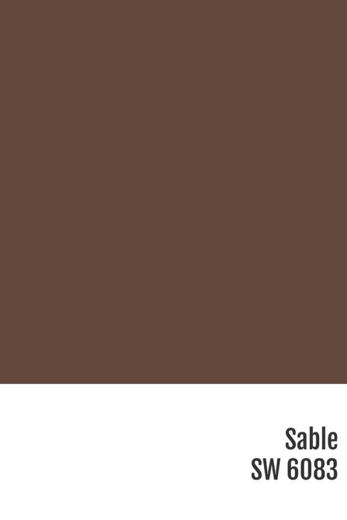 Sherwin Williams Sable - At Home With The Barkers