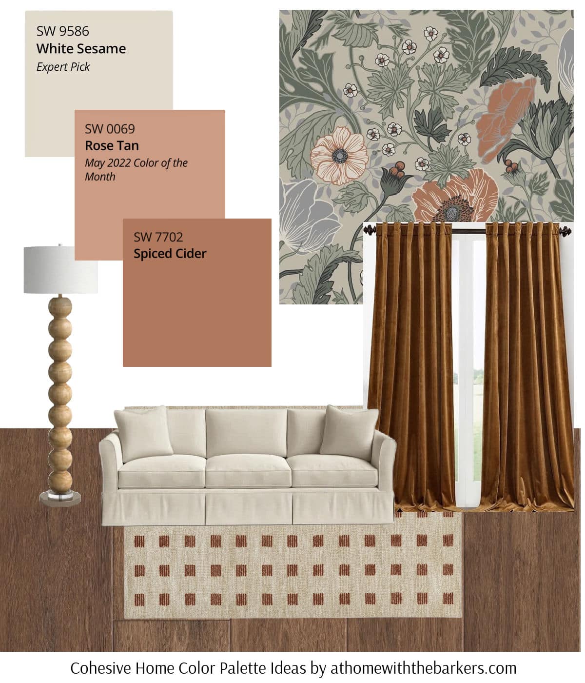 Orange Paint Color Ideas for Home Interiors - At Home With The Barkers