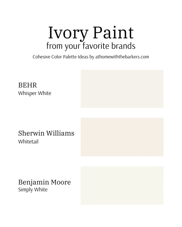 Guide to White Paint Undertones: Choosing the Perfect Shade - At Home ...