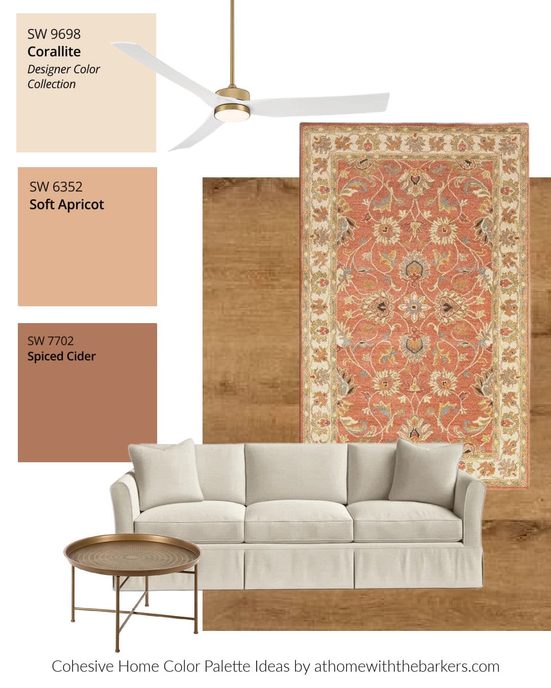 Orange Paint Color Ideas for Home Interiors - At Home With The Barkers