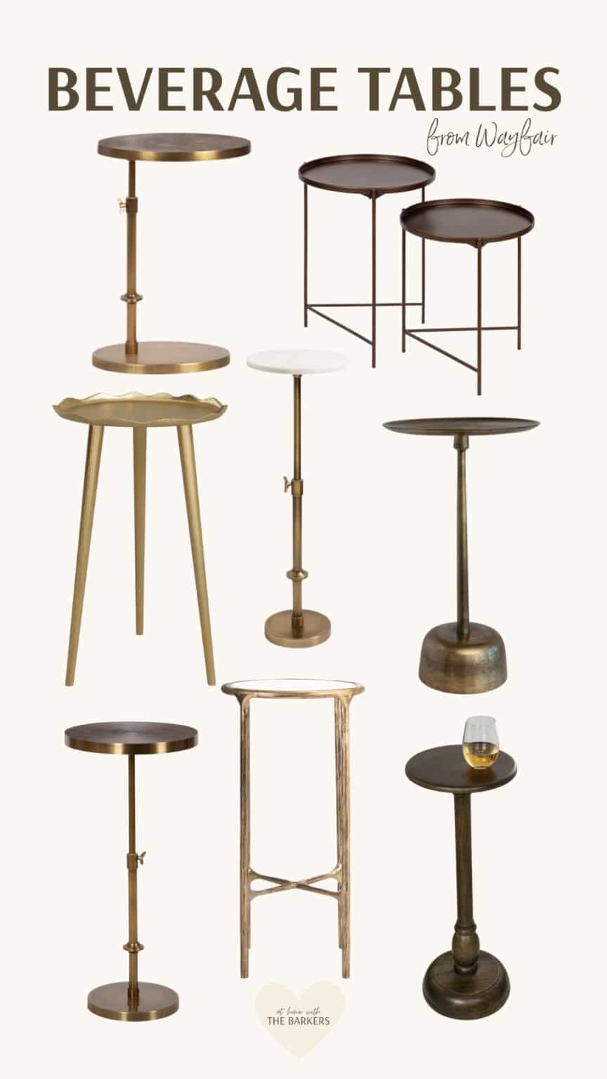 Beverage Table: Furnish Your Home with Purpose - At Home With The Barkers
